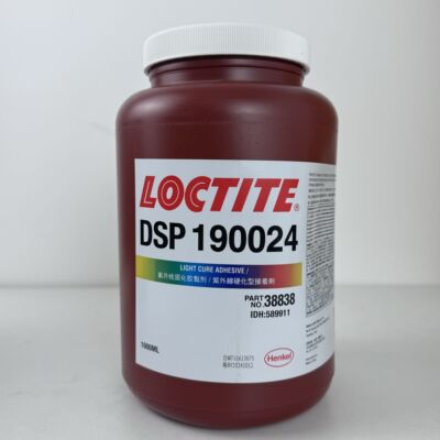 汉高乐泰LOCTITE 190024LV丙烯酸酯透明紫外线固化胶水胶粘剂