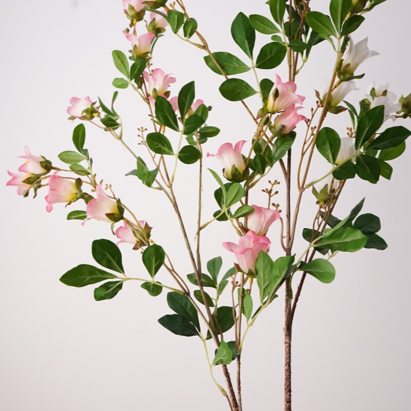 仿真花单枝九里香凌霄花假花家居装饰摆件花艺摆设摄影道具花材