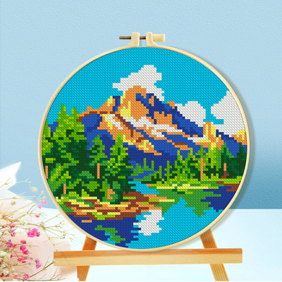 十字绣山川风景系列合集