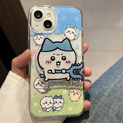 可爱情侣呆萌磁吸支架适用vivoX100/X50/60/x70/80/y78手机壳X90硅胶y77卡通S18e/S12/S15PRO软Y33e/y53/Y31s