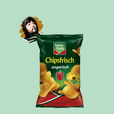 德国直邮【全场满300包邮】funny-frisch匈牙利风味薯片