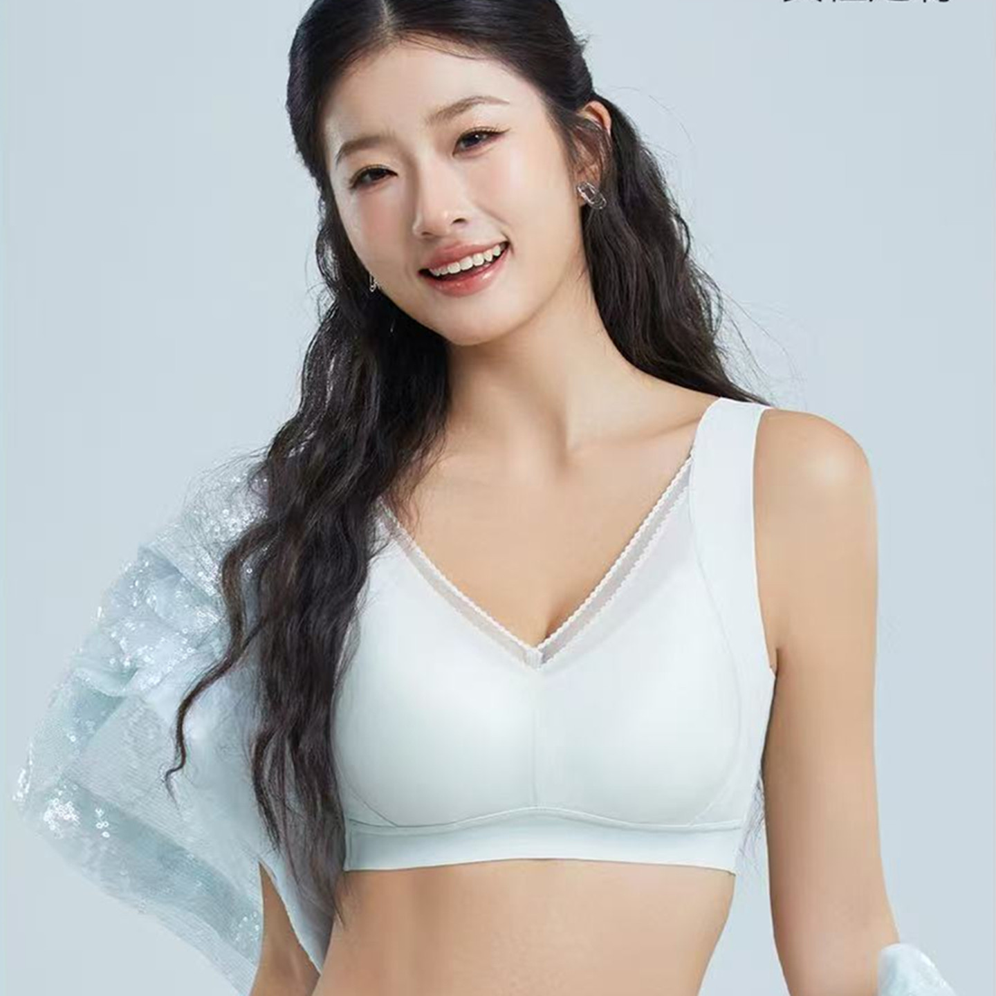 2026夏季新款雪妮芳文胸内衣养护围轻柔透气无钢圈背心款聚拢运动