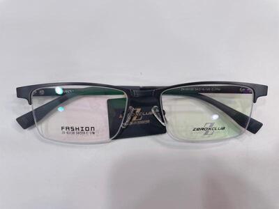 皇家乐园眼镜架 休闲超轻钛金属复古潮流文艺近视眼镜框 ZX-65130