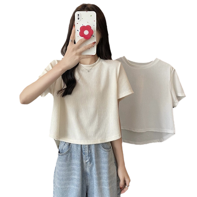 超火cec纯欲风T恤女夏季新款百搭