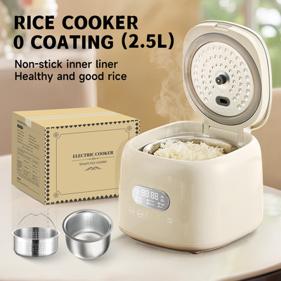 外贸0-coated stainless steel rice cooker0涂层不锈钢电饭煲
