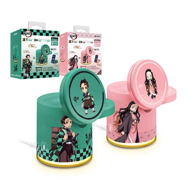 Xpower X 鬼灭之刃 GE1 Qi2迷你掌心5合1 MagCharge 15W充电器