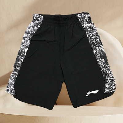 李宁正品男子运动短裤AAPN315