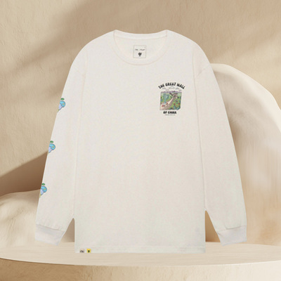 李宁正品男子运动长袖T恤AHSRC15