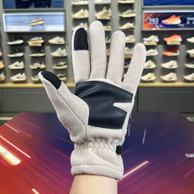 Lining/李宁正品2023新款男女运动休闲加绒保暖触控式手套ASGT011