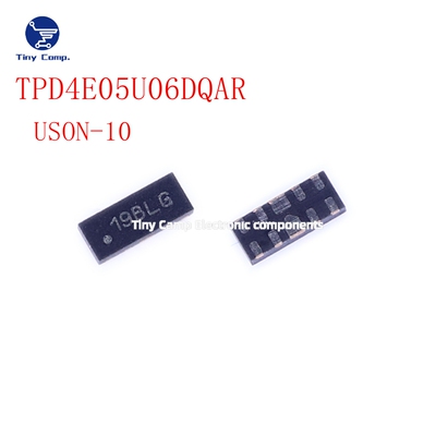 原装正品 TPD4E05U06DQAR USON-10 四通道 TVS 瞬态抑制二极管