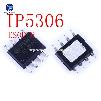 正品现货 IP5306 ESOP-8 移动电源管理SOC芯片充电管理芯片