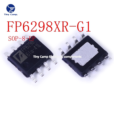 FP6298XR-G1 SOP-8L 电流模式PWM升压DC-DC转换器底部带散热焊盘