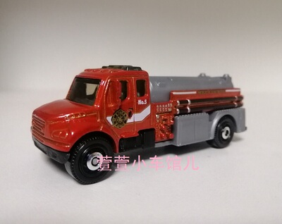 火柴盒MATCHBOX FREIGHTLINER BUSINESS CLASS救火车1:64车模散车