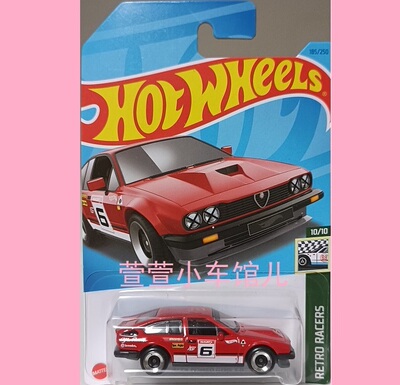 风火轮HOTWHEELS 阿尔法罗密欧ALFA ROMEO GTV6 3.0 超跑1:64车模