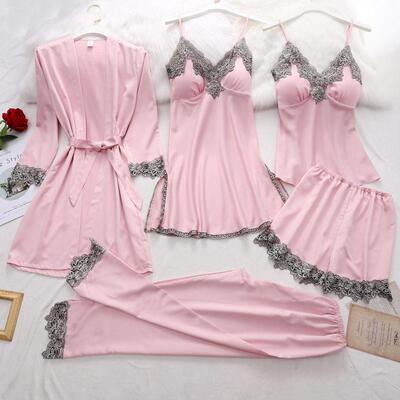 Erotic lingerie lace sexy lace suspenders nightgown