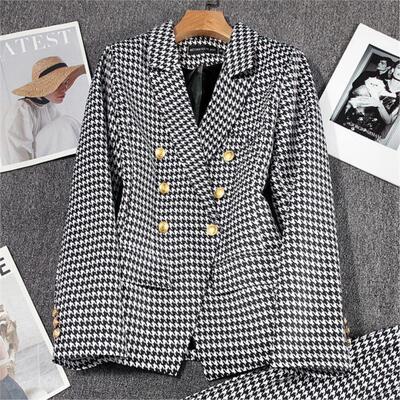 Casual Long Sleeve Blazers Femme Women Coat 2025 Fashion Jac