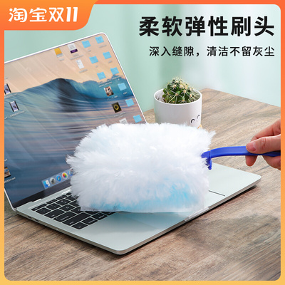 速发器用灰次性静电除尘掸缝隙清洁扫一神家伸缩擦灰防尘吸附鸡毛