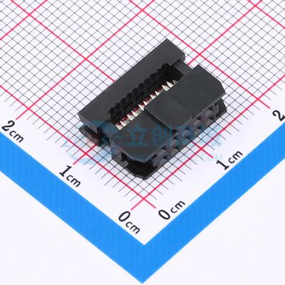 IDC刺破式连接器(牛角/简牛) I-1012210P-B000 P=2mm 2x5P电子元