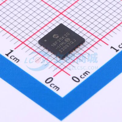 单片机(MCU/MPU/SOC) PIC18F25K20-I/ML QFN-28-EP(6x6) 电子元件