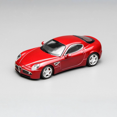 MH 1:64 Alfa Romeo阿尔法罗密欧 8C Competizione  合金汽车模型