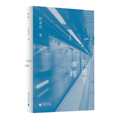 【新华正版】在地下奔跑(精) 彭家河 广西师大