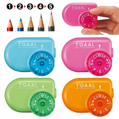 包邮日本kutsuwastad彩铅卷笔刀