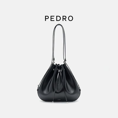 PEDRO双肩包女包绮镜系列抽绳水桶包托特包PW2-15210021