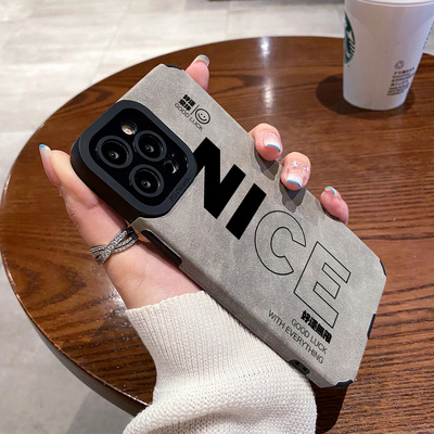 翻毛皮创意个性英文适用vivo y70s y71t y73s y76s 74s手机壳y200 y30 17 y5s y52s新款全包高级硅胶套软男女