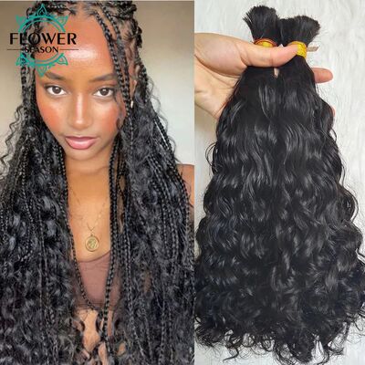 Bulk Hair For Braiding Human Hair Loose Wave Braids Hair Dou