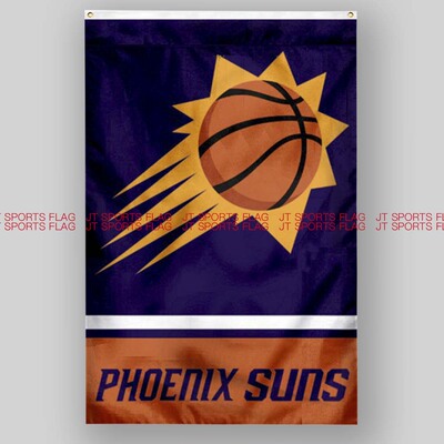 NBA菲尼克斯太阳篮球俱乐部球队冠军队旗旗帜Phoenix Suns flag