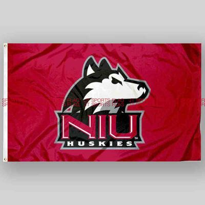 NCAA北伊利诺伊州哈士奇国旗旗帜