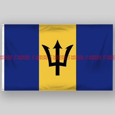 世界杯足球Barbados Flags巴巴多斯国旗旗帜定制Flag of Barbados