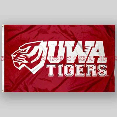 NCAA西阿拉巴马老虎旗帜大学队旗