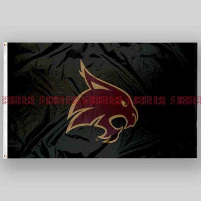 NCAA德克萨斯州山猫旗帜大学队旗