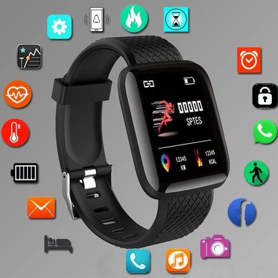 Smartwatch Men Women Wristwatches Smart Watch Message Fitnes