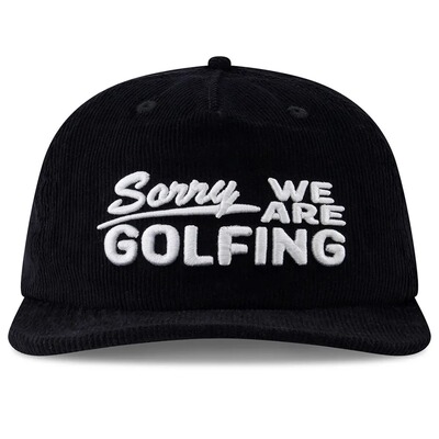 Devereux复古灯芯绒高尔夫帽男