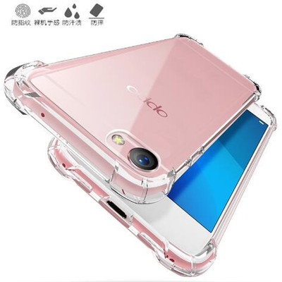 适用OPPO R9plusTM A气囊防摔R9S男plus透明软R9手机壳保护套加厚