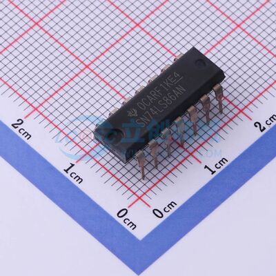 SN74LS86AN PDIP-14 逻辑门 TI全新正品原装 电子元件配单