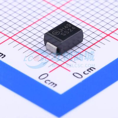 SS24 SMB(DO-214AA) 肖特基二极管 ON(安森美)原装正品 电子元件