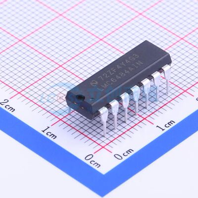 LMC6484AIN/NOPB DIP-14 精密运放 TI全新正品原装 电子元件配单