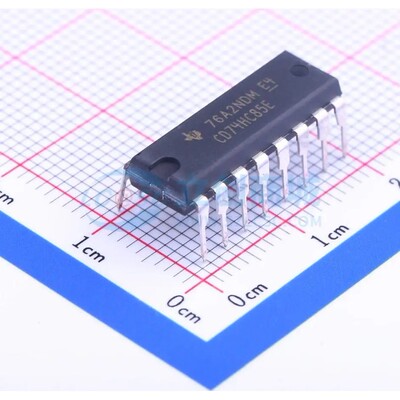 CD74HC85E PDIP-16 数字比较器 TI全新正品原装 电子元件配单