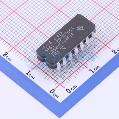 CD54HCT04F3A CDIP-14 反相器 TI全新正品原装 电子元件配单