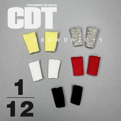 1/12兵人6寸人偶 CROWDHTOYS  袜套 关节遮挡