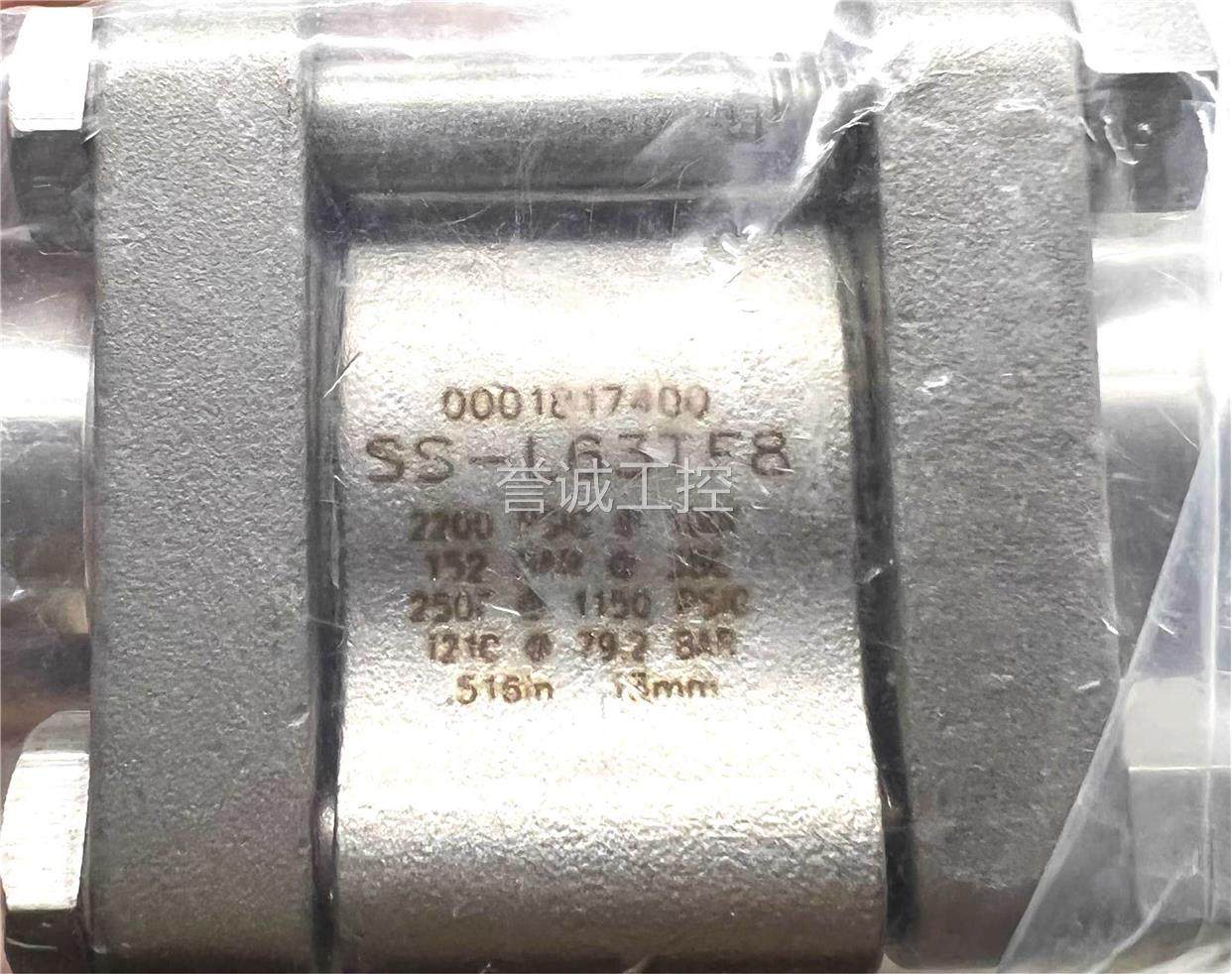 Swagelok世伟洛克球阀SS-L63TF8，1/2NPT内螺纹三片式60系列球阀_虎窝淘