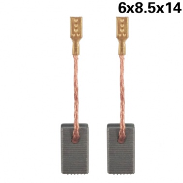配东成S1M-FF09-100角磨机碳刷 6x8.5x14 G604碳刷 电动工具配件