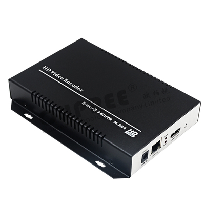 HDMI高清编码器网络媒体直播IPTV酒店雷石音创KTV包厢大厅转播盒