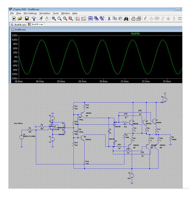 电子模拟运放电路仿真软件LTSPICE安装包包满意tiADI代做定制