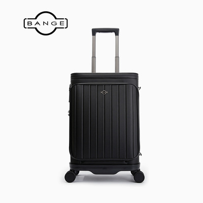 班歌轻奢时尚静音轮拉杆箱出差大容量密码锁行李箱可登机20寸