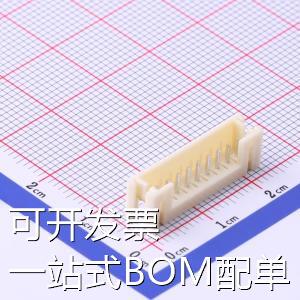 B9B-PH-SM4-TB(LF)(SN) 线对板/线对线连接器 PAD 2mm 1x9P 立贴