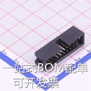 321018SG0ABK00A01 IDC连接器(牛角/简牛) 每排P数:9 2x9P 排数:2